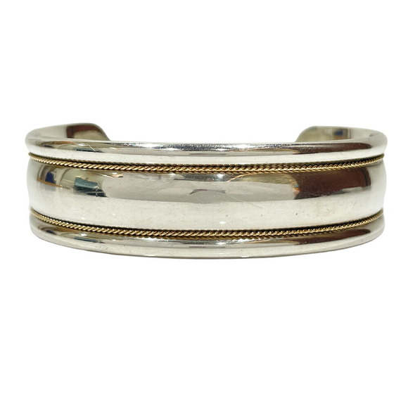 Tiffany & Co. | Jewelry | Tiffany Twisted Rope Bangle Silver Gold ...